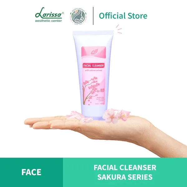 Larissa - Facial Cleanser Sakura Brightening Series | Lazada Indonesia