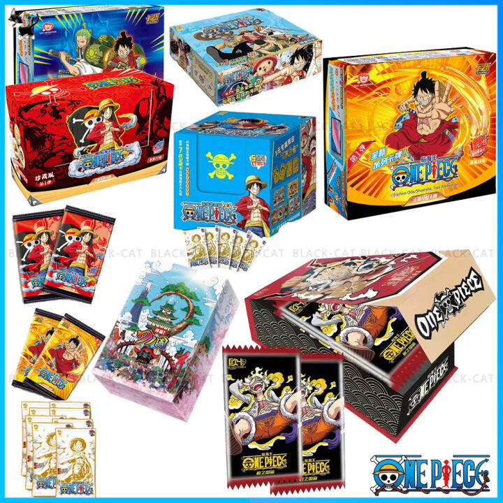 One Pi-ece Card Luffy Bronzing Cards Rare Cards Anime Character ...