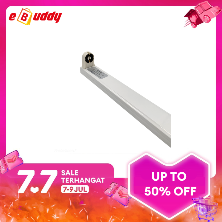 T8 LED Casing Single Tube Fitting (2ft/4ft) (For Philips Tube) [Ready ...