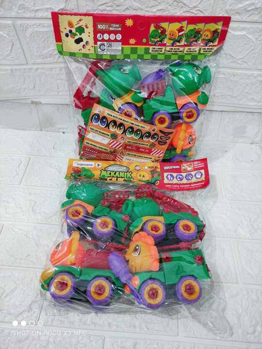 MAINAN BONGKAR PASANG MEKANIK KGP81/MAINAN ANAK MEKANIK CILIK | Lazada ...