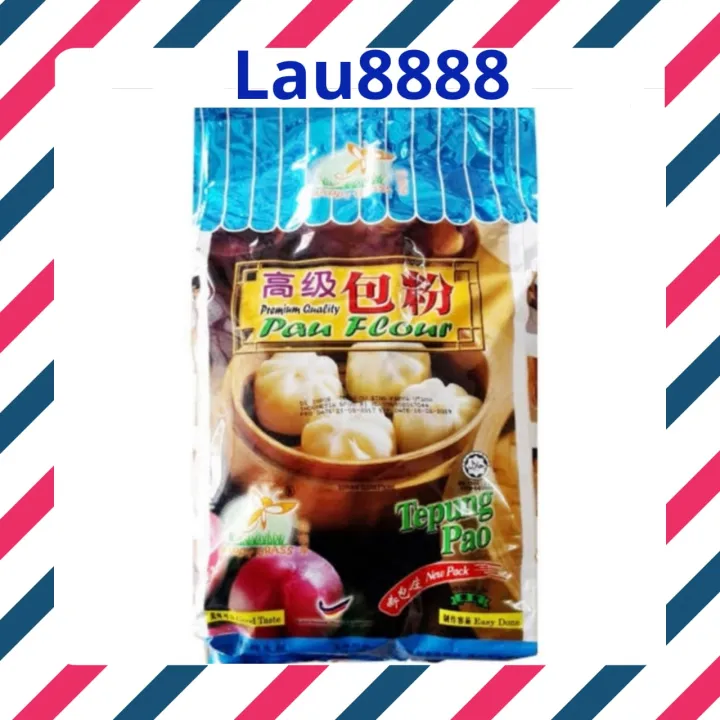 Tepung Pao Happy Grass / Tepung Bakpao / Pau Flour 1.3kg HALAL | Lazada ...