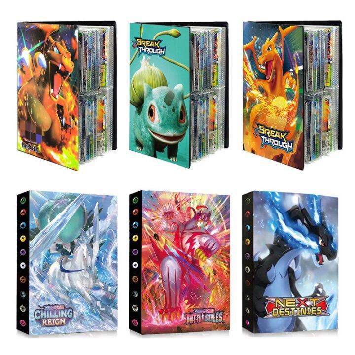 2022 Album Pokemon 240 Cards Album Book Cartoon Anime New 240PCS Game ...