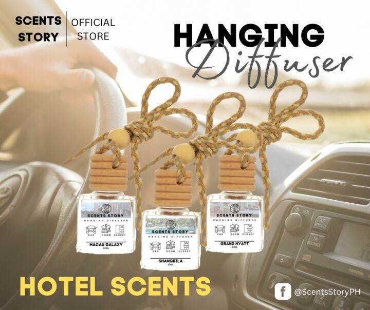 𝑪𝑨𝑹 𝑫𝑰𝑭𝑭𝑼𝑺𝑬𝑹 Scents Story "𝑯𝑶𝑻𝑬𝑳 𝑺𝑪𝑬𝑵𝑻𝑺" Aircon Diffuser | Closet ...