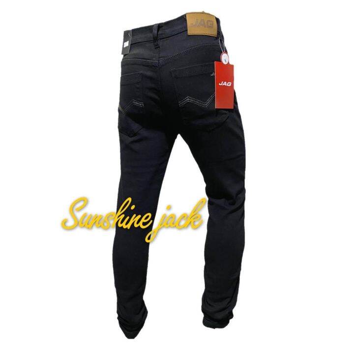 9842 Black Maong Stretchable Fashionable skinny jeans for men COD ...