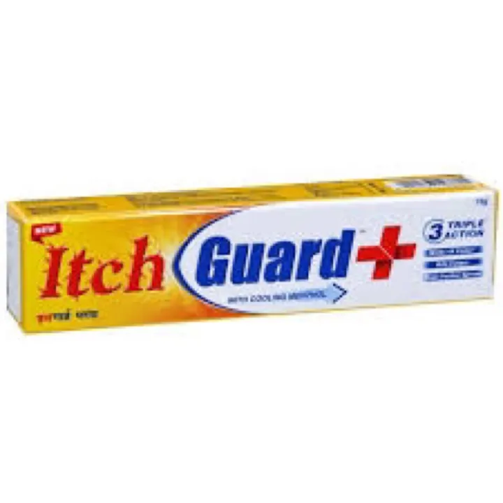 Indian Snack🎖(x1) Itch Guard Plus 12gm Triple action with cooling ...