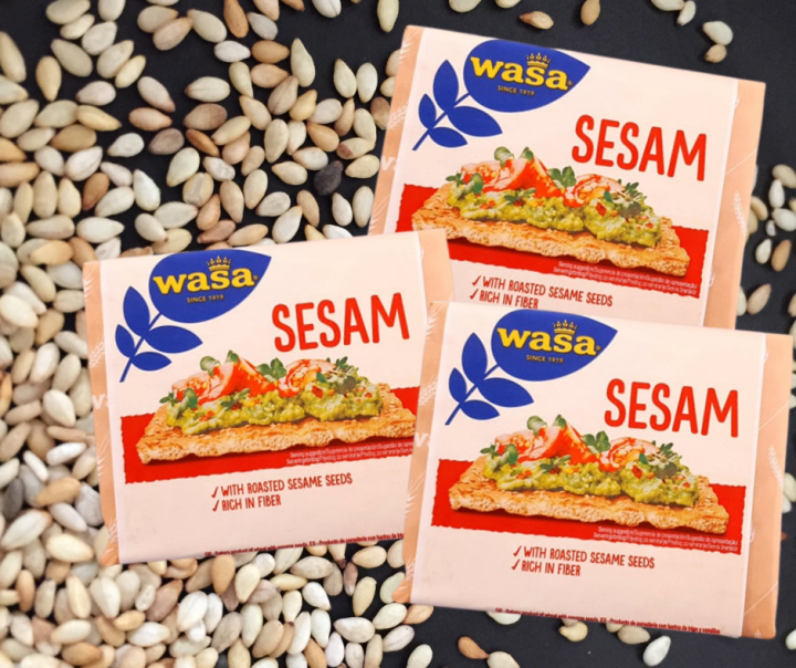 Wasa Sesam Crispbread 200g (pack of 3) Sesame Cracker | Lazada PH