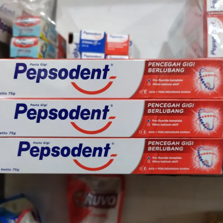 Pepsodent 75 gr Triple Pack | Lazada Indonesia