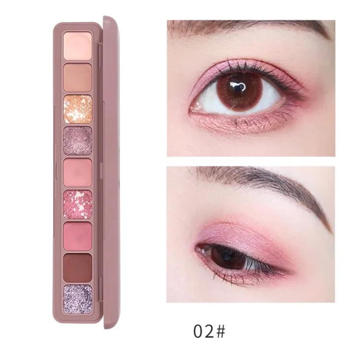 DW Nine Pallette Color Shade Soft Eye Shadow Lasting Make up Travel Set ...