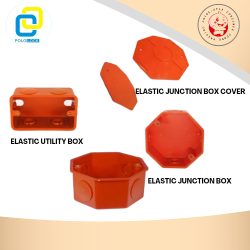 PVC ORANGE JUNCTION BOX/UTILITY BOX/COVER (FOR ELECTRICAL) | Lazada PH