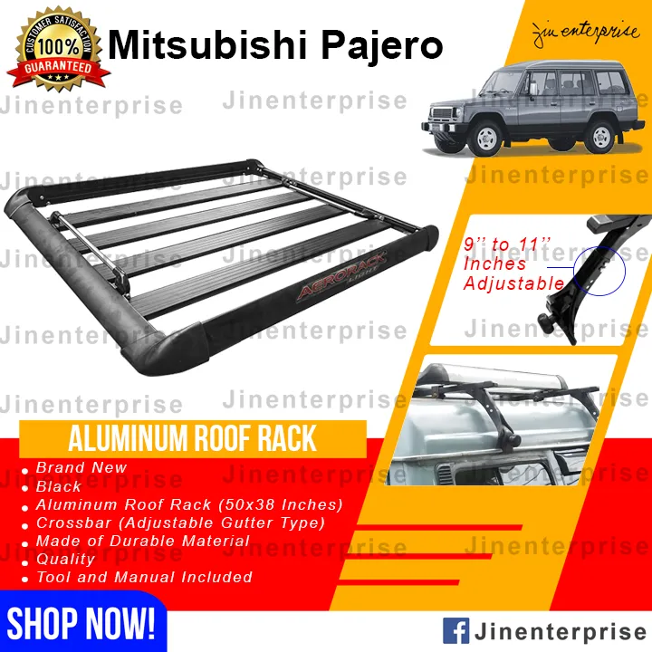 Mitsubishi Pajero Aerorack / Aero Rack Car Aluminum Universal Car Roof ...