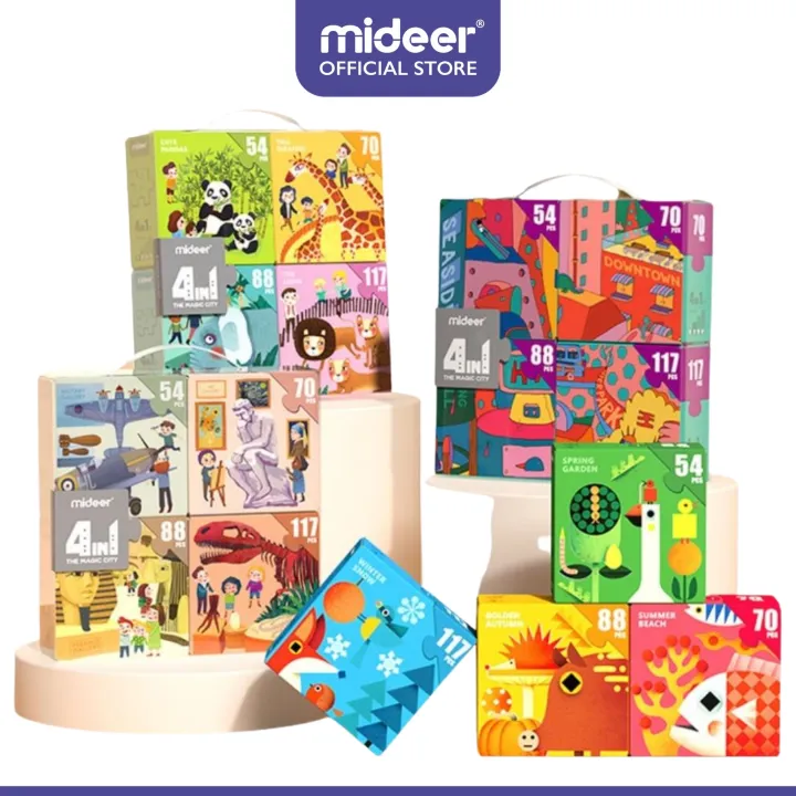 Mideer 4 in 1 Puzzle | Lazada PH