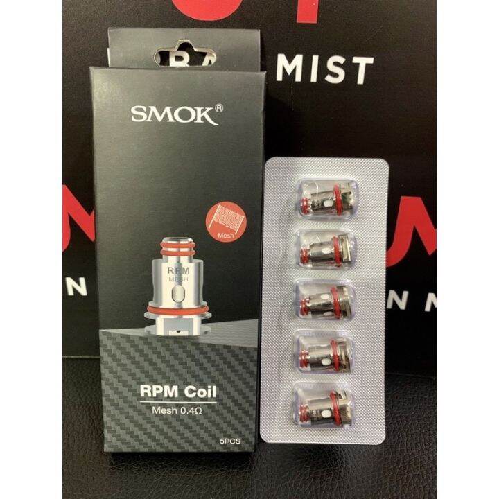 SMOK RPM 0.4 Mesh Coil Replacement Coil OCC Coil Head Authentic ...