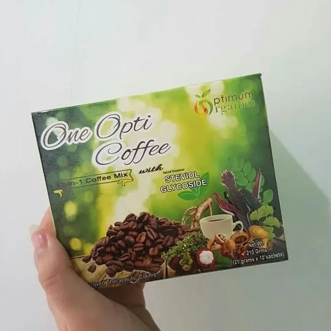 ONE OPTI ORGANIC COFFEE 10 SACHETS | Lazada PH