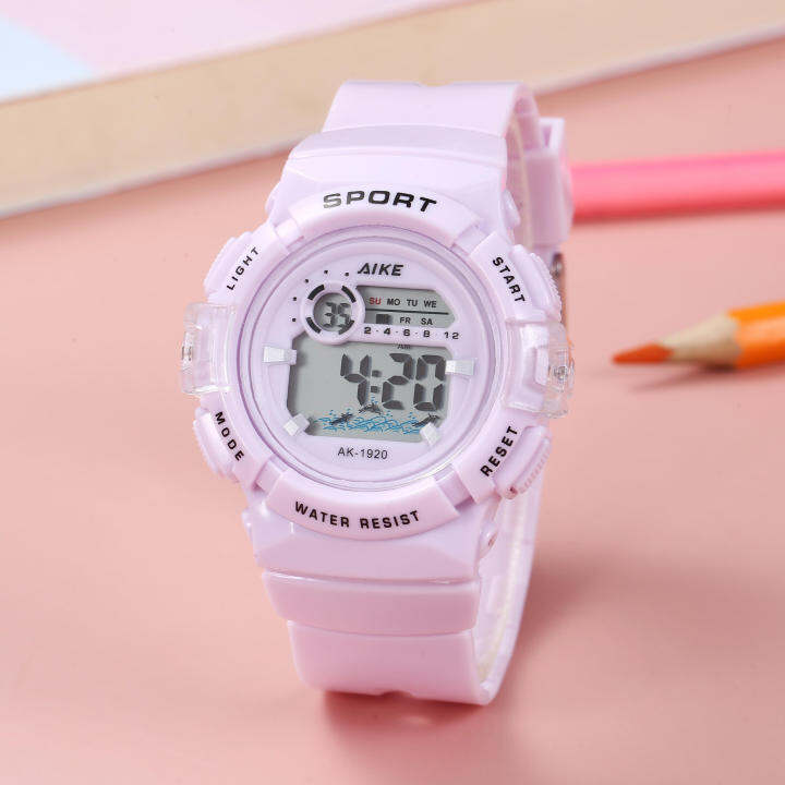 AIKE Digital Waterproof Electronic Wristwatch Sport watches Water proof ...