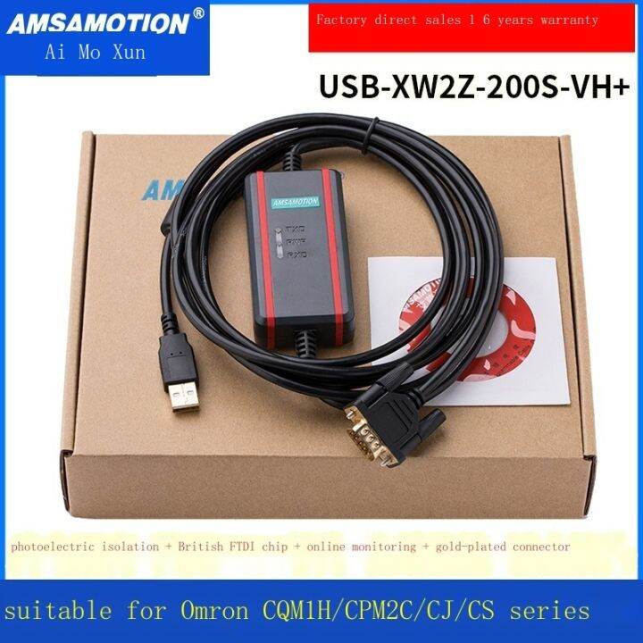 Omron PLC programming cable is suitable for CQM1H/CPM2C 2AH/CJ/CS ...
