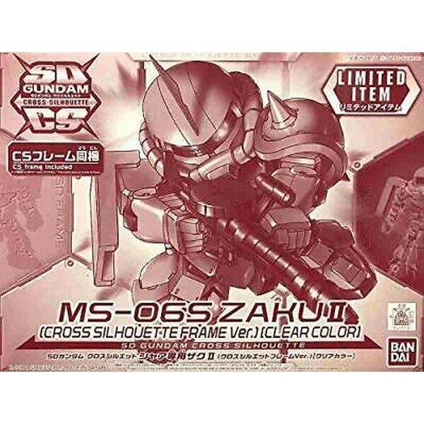 Bandai SDCS MS-06S Char's Zaku II (Clear Color) 4573102604484 (Plastic ...