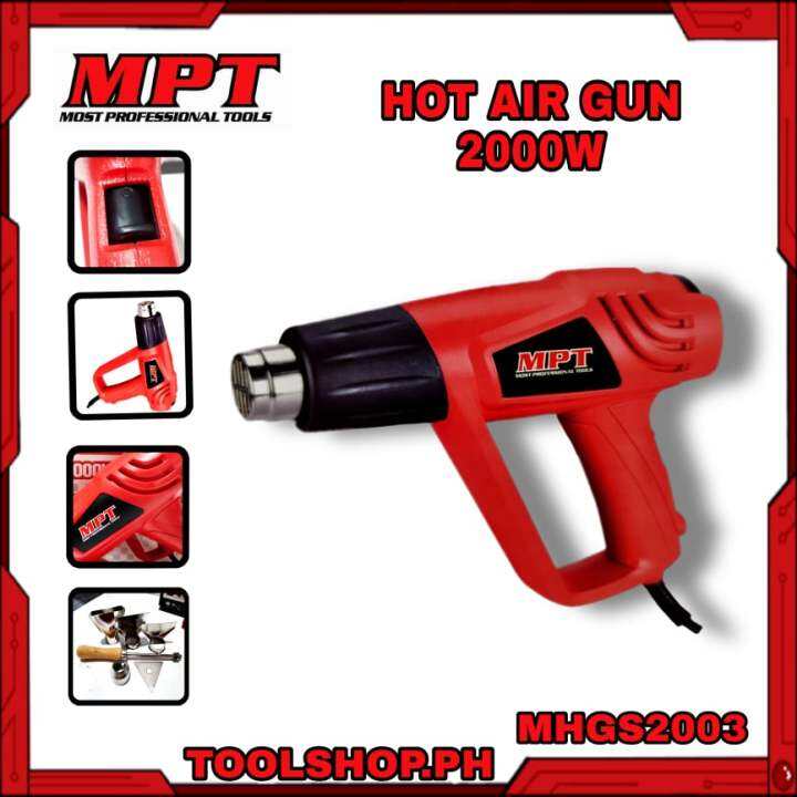 MPT Hot Air Heat Gun 2000W MHG2003 | Lazada PH