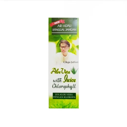 🔥Authentic💯Klorofil Air Hijau Aloevera Cikgu Jefferi (100% Original ...