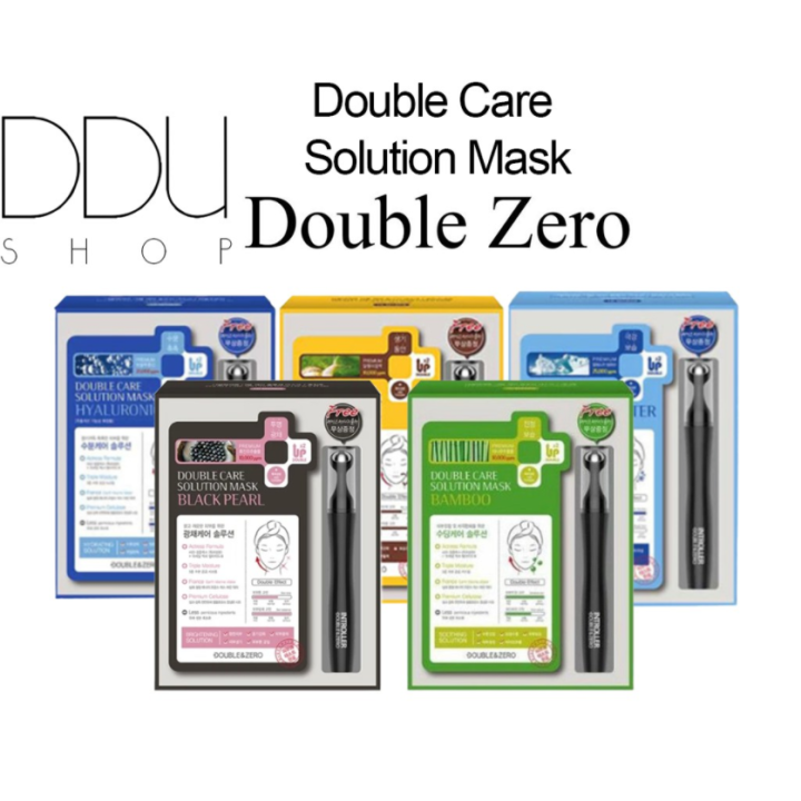Double&Zero Double Care Solution Facial Mask | Lazada