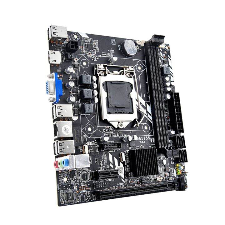 default H61M Motherboard LGA 1155 DDR3 Memory UP TO 16GB Desktop Mainbord Support Core I3 I5 I7 ...