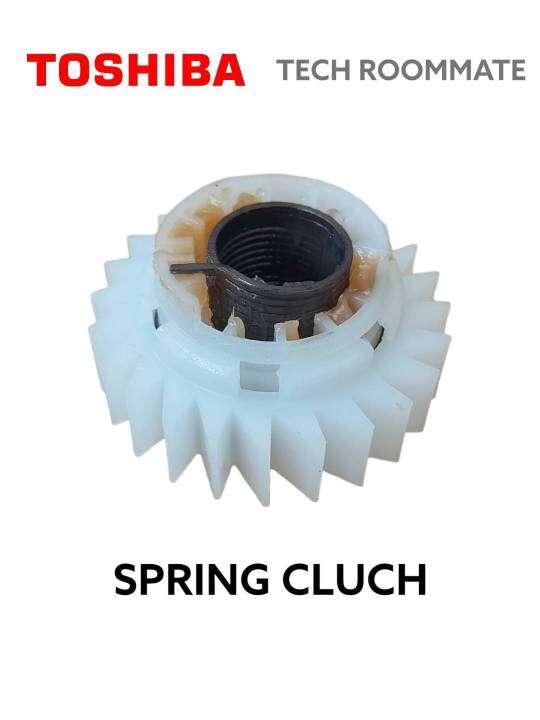 TOSHIBA อะไหล่แท้ เฟื่องแกนซัก+สปริงเครื่องซักผ้าโตชิบา 42T56001 ใช้กับ ...