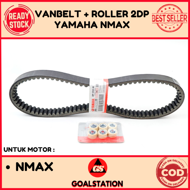 Vanbelt + Roller 2DP Yamaha NMAX / V-Belt Set Roller Yamaha Nmax - 2DP ...