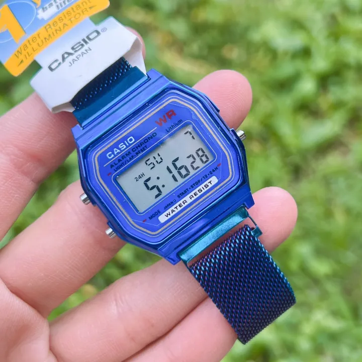 Watchtime นาฬิกาข้อมือแฟชั่น คาสิโอ ระบบดิจิตอล สายแม่เหล็ก มีหลายสี ...