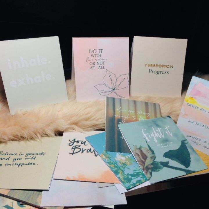 Inspirational Quotes Aesthetic Greeting Cards ~ | Lazada PH