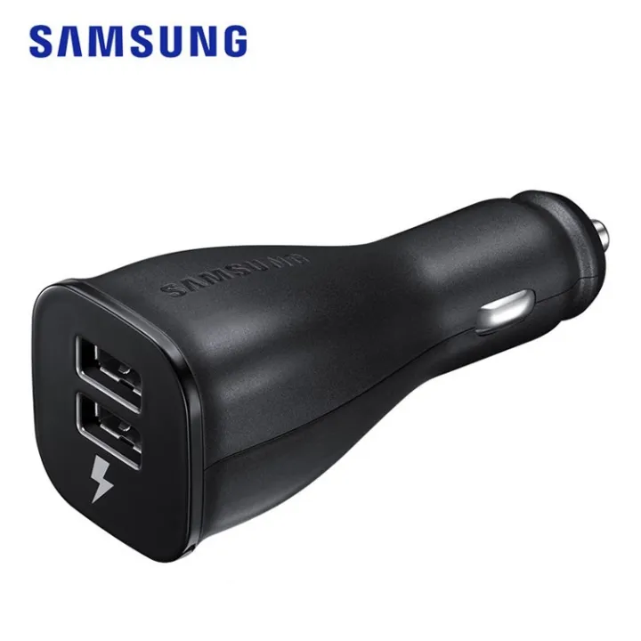 Original SamSung Dual Car Adapter with Micro/Type C Cable | Lazada PH