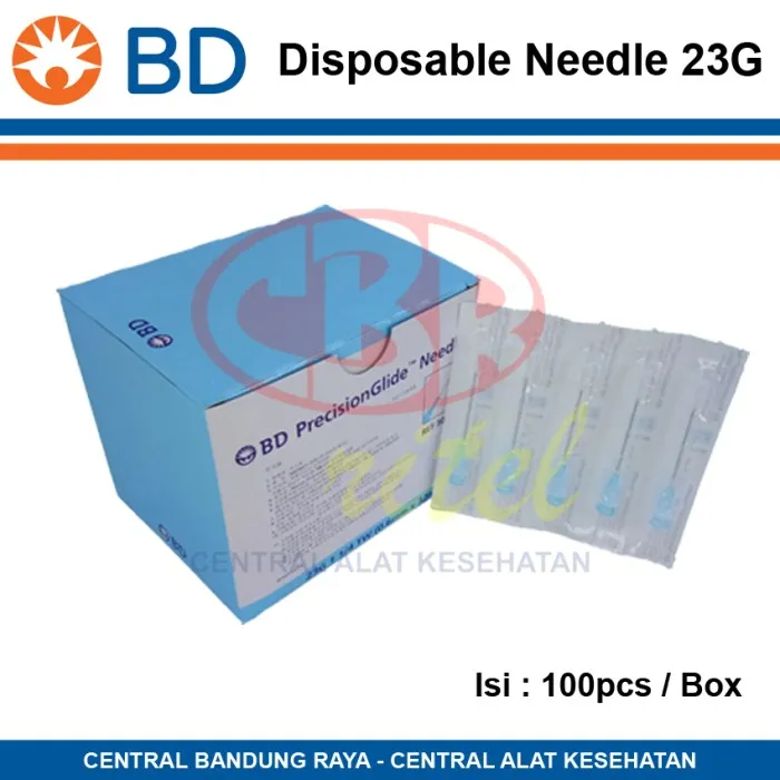BD Disposable Needle / Jarum Suntik Size : 23G - 24G - 25G - 26G - 27G | Lazada Indonesia