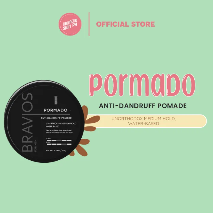 Ultimate Skin PORMADO POMADE WATER-BASED 50G Anti-Dandruff Unorthodox ...
