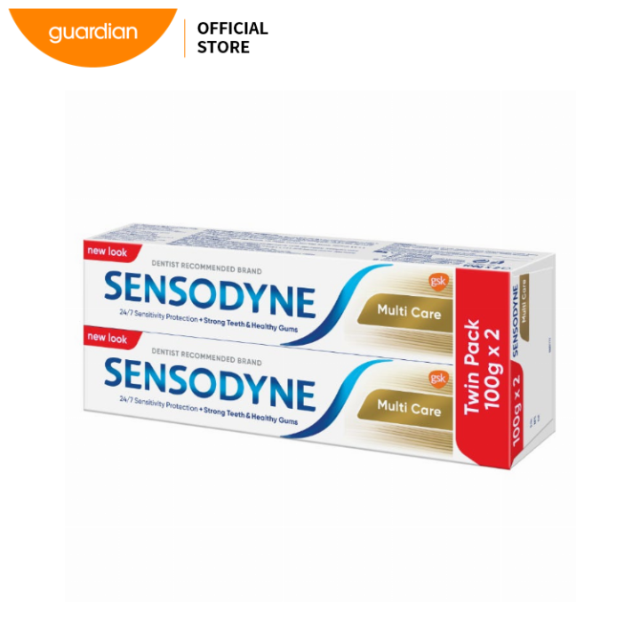 SENSODYNE Multicare Relief Sensitive Teeth Toothpaste 100gX2 | Lazada