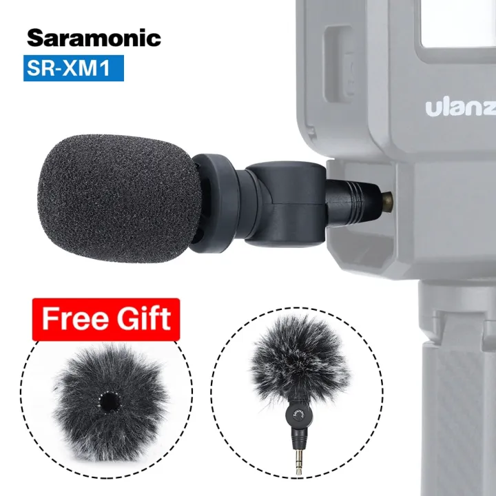Saramonic Sr-Xm1 3.5Mm Wireless Omnidirectional Microphone Video Mic F ...
