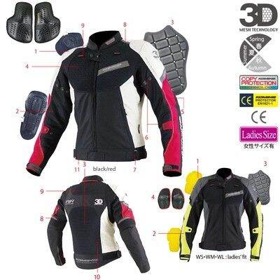 KOMINE JK-079 Include Protection Pad Motorcycle Jacket Riding Gear 3D Suit | Lazada PH