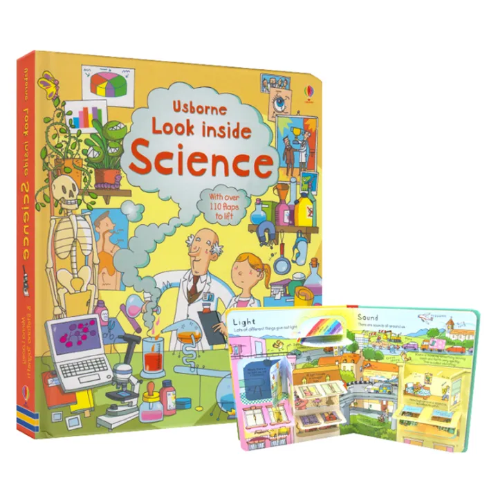 Look Inside Science Baby Picture Cardboard Book Early Learning ...