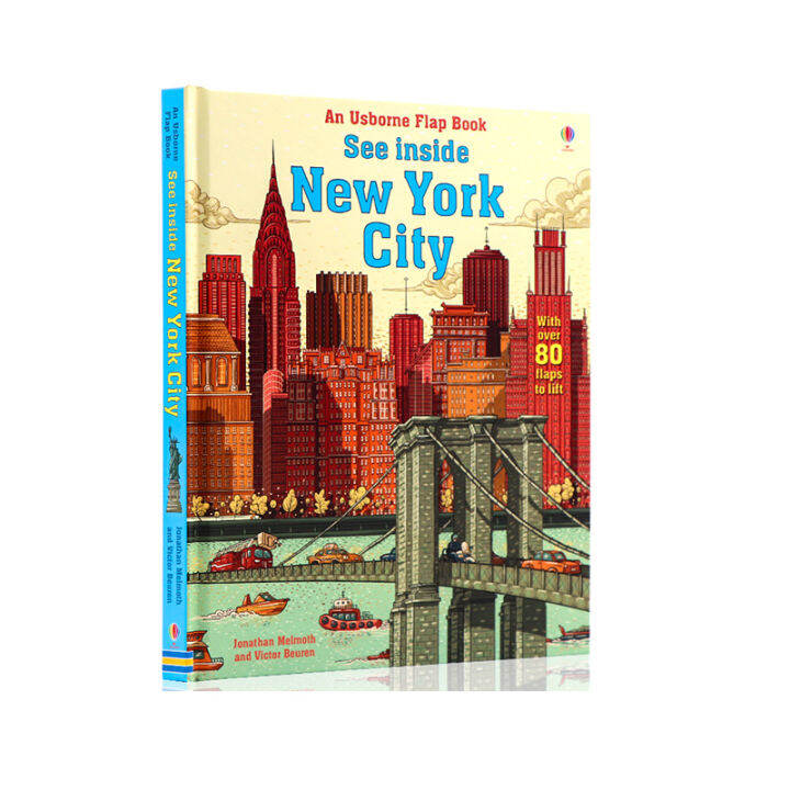 Usborne see inside New York City English original picture book three ...