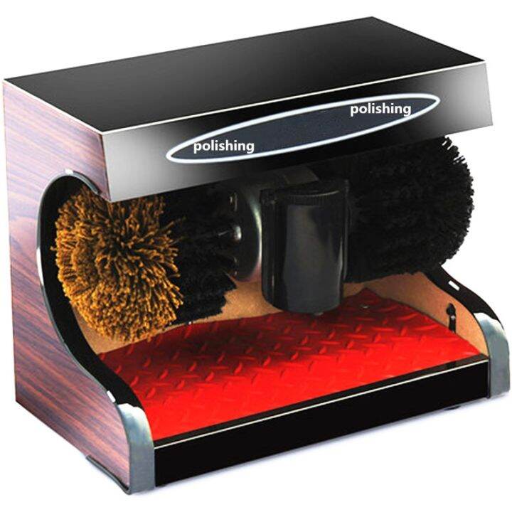 220V Automatic Electric Shoes Cleaning Machine Shoe Brush Polishing ...
