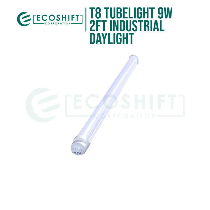 Ecoshift T8 LED Tube Light 9W 2FT Industrial | Lazada PH