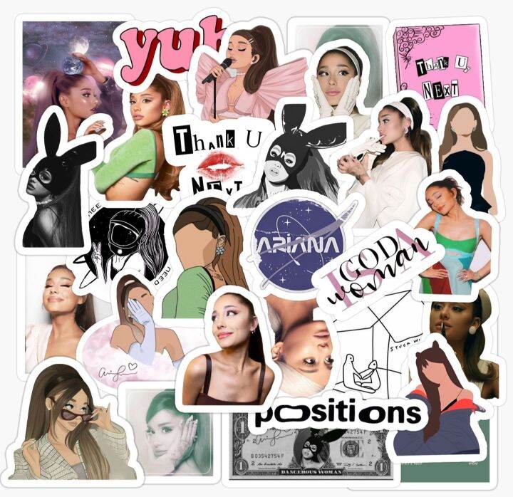 15/30pcs Ariana Grande Positions/Sweetener etc Album Sticker Pack ...
