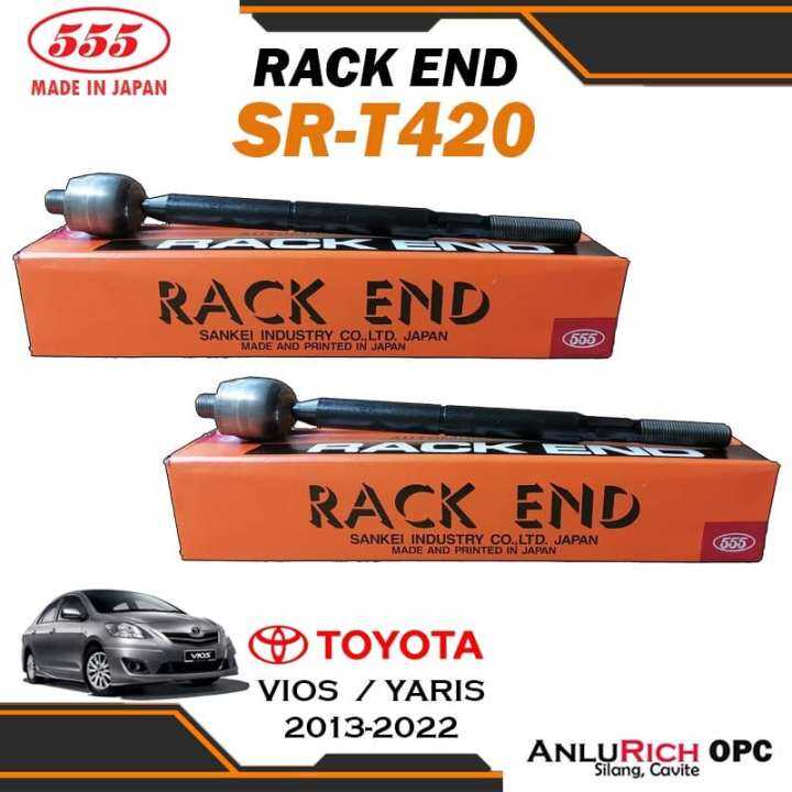 555 RACK END (2PCS/SET) for TOYOTA VIOS / YARIS 2013-2022 PN. SR-T420 ...