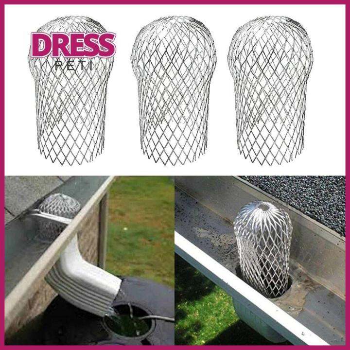 PETI DRESS Useful Drainage Plumbing Fitting Downpipe Strainer Leaf ...