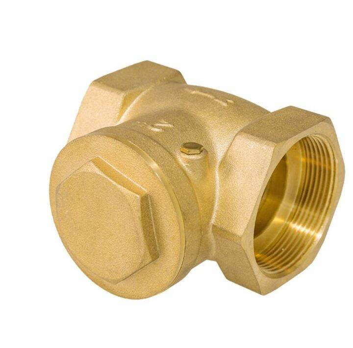 1/2" 3/4" 1" 1-1/4" 1-1/2" 2" Brass Check Valve Wire Mouth Horizontal ...