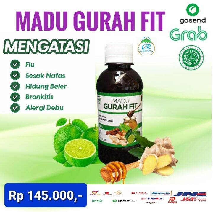 Madu Gurah Fit Gurahfit Original Herbal Untuk Bronkitis, Radang ...