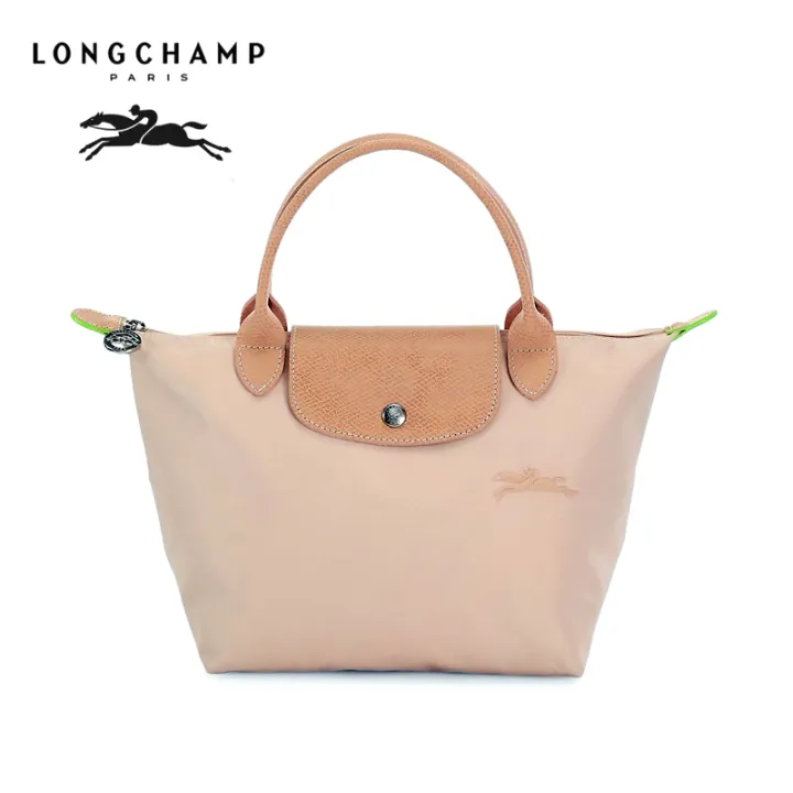 [SS22 spot]100% original longchamp official store Cognac Nylon Bag ...