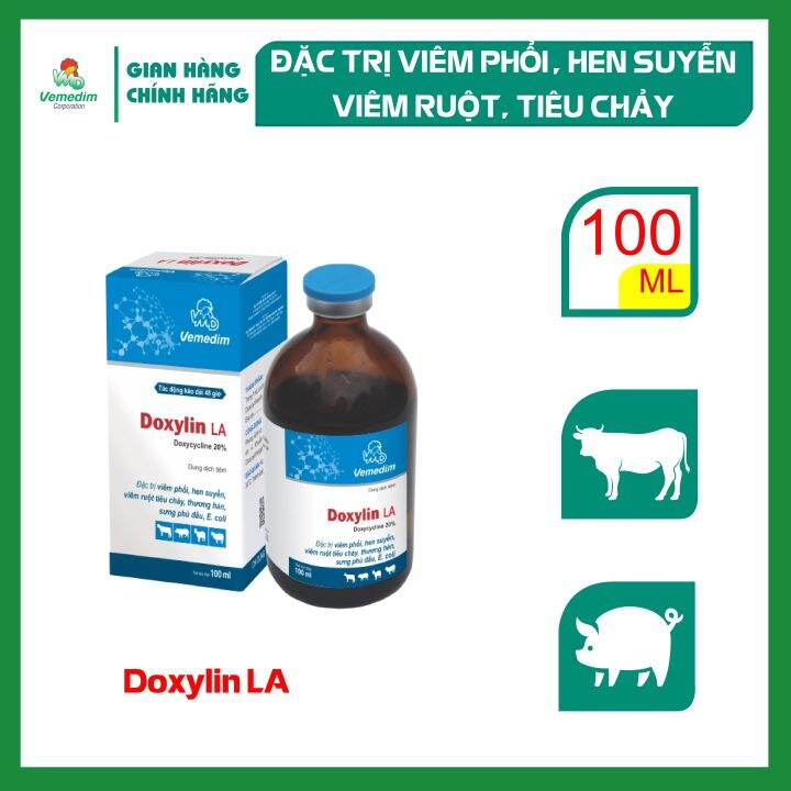"Hoàn tiền đến 10%" Vemedim DOXYLIN LA dung dịch tiêm tác động kéo dài ...