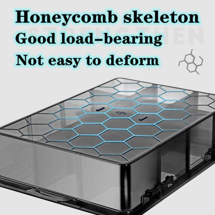 Component Storage Box - PP Fixed 24 Grids Electronic Component ...