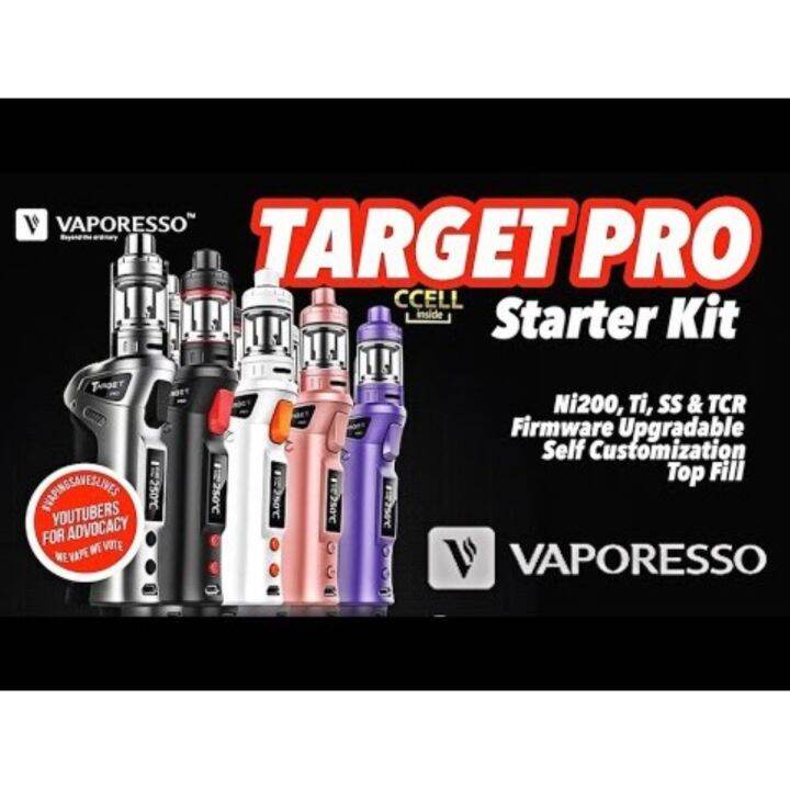 vape VAPORESSO TARGET 75W PRO KIT | Lazada PH