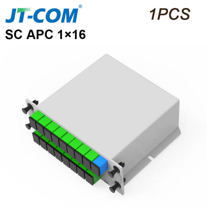 SC APC 1x4 PLC Cassette Insertion Type Fiber Optic Splitter 1x8 1x16 SC ...