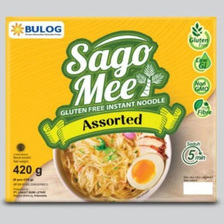 ASSORTED Family Pack Sago Mee Mie Sagu Gluten Free 6 pack @70gr | Lazada Indonesia