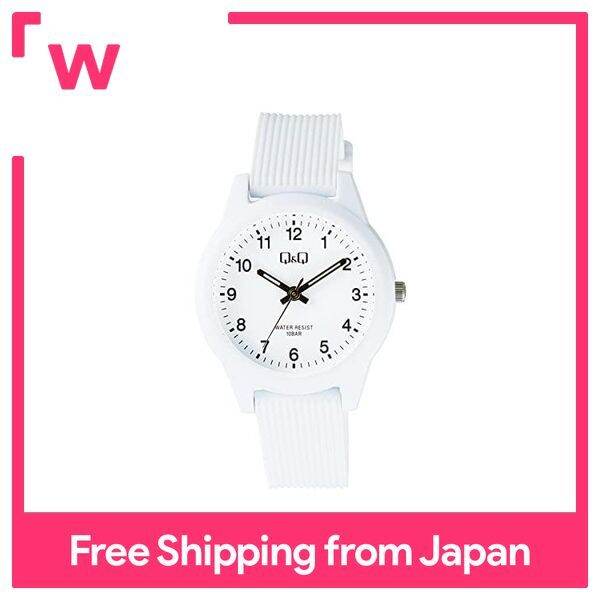[Citizen Watch] Watch Citizen Q & Q Analog Color Watch Waterproof Urethane Belt V01A-018VK White ...